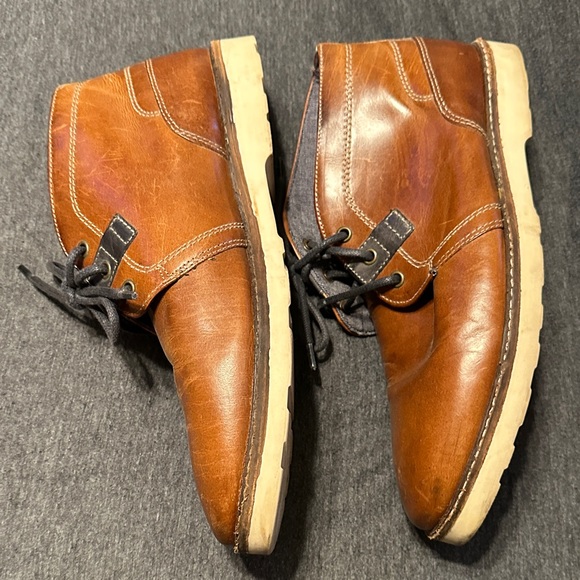 Red Tape | Shoes | Mens Red Tape Classic Leather Gage Wedge Chukka ...